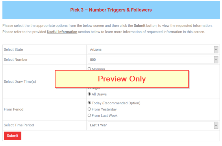 Number Triggers & Followers Search - PICK 3 - Lets Make Billion