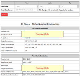 Stellar Number Combinations - Lets Make Billion Stellar Numbers