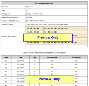 PICK 3 Logical Predictions - Lets Make Billion Stellar Numbers